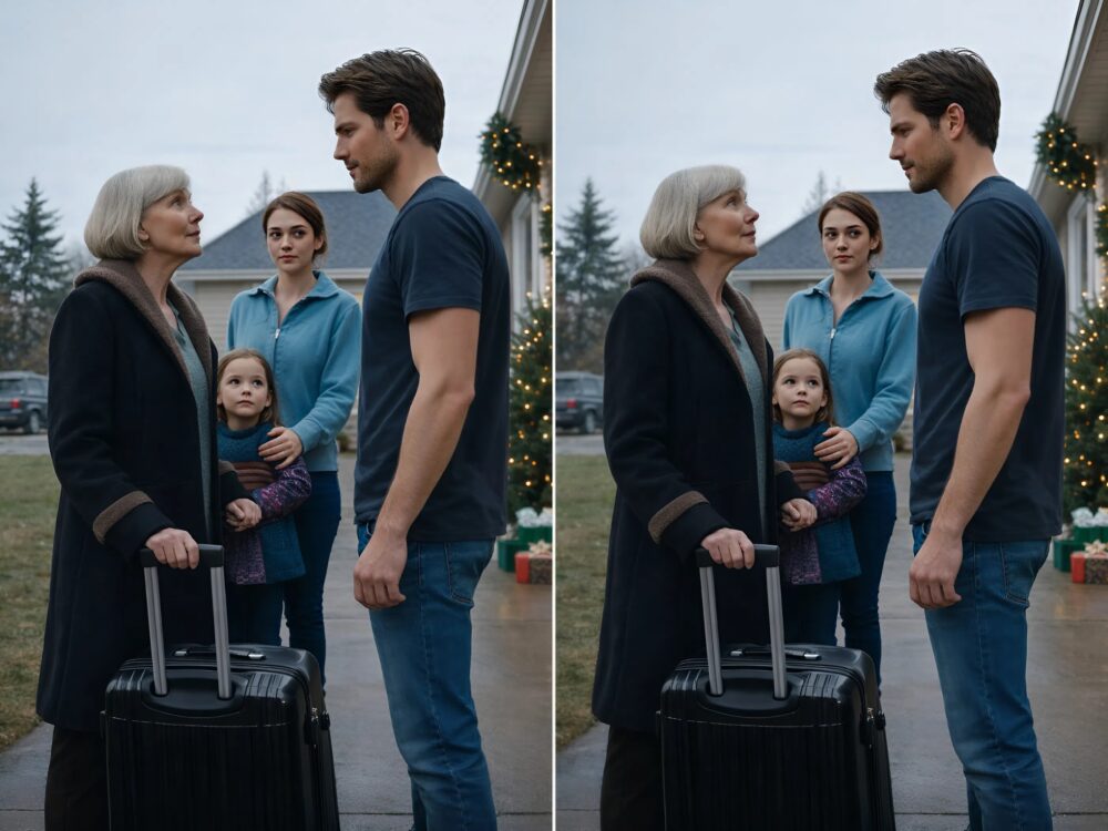 Viajé a ver a mi hijo en las fiestas sin avisar y jamás imaginé que ...